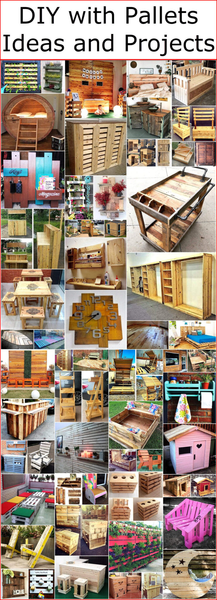 DIY with Pallets Ideas and Projects | Wood Pallet Creations
