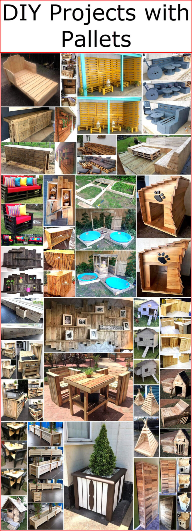 DIY Projects with Pallets | Wood Pallet Creations