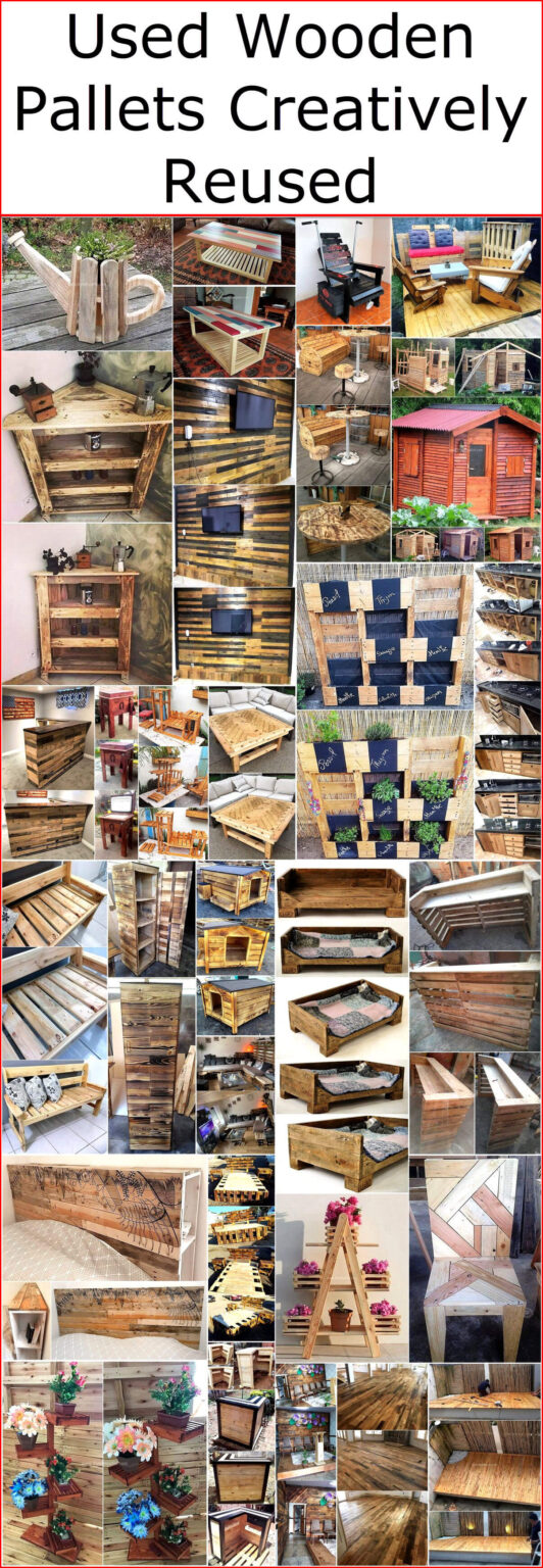 Used Wooden Pallets Creatively Reused | Wood Pallet Creations