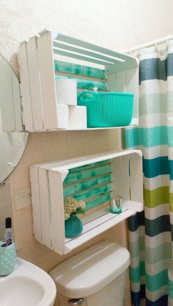 Ideas For Using Wood Pallets In Bathroom or Toilet | Wood Pallet Creations