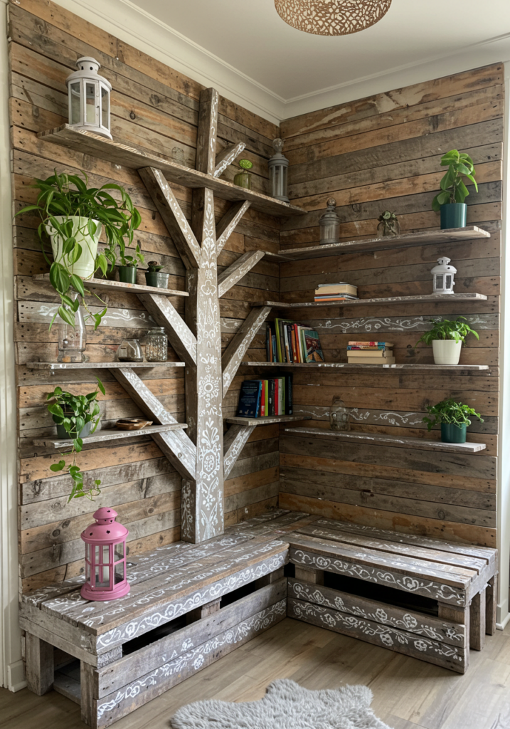 Creating Cozy Reading and Study Nooks with Wooden Pallets | Wood Pallet ...