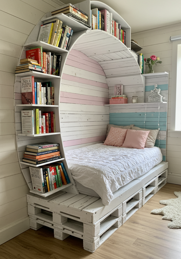 Creating Cozy Reading and Study Nooks with Wooden Pallets | Wood Pallet ...