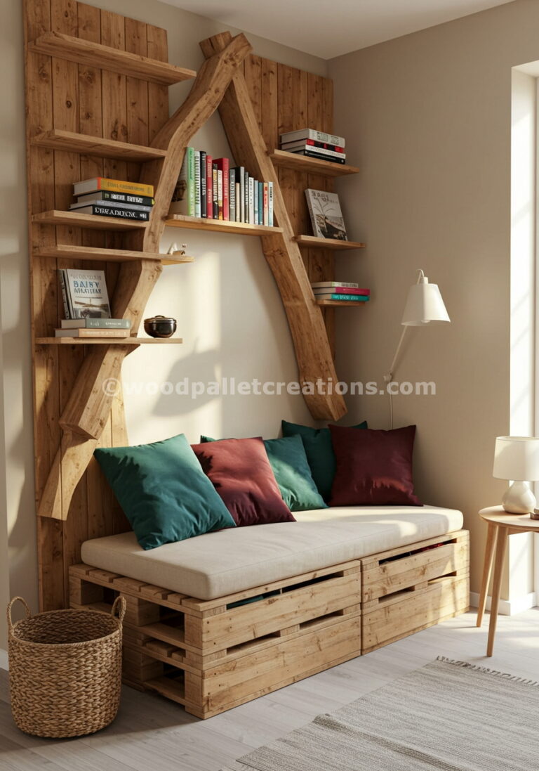 Creating Cozy Reading and Study Nooks with Wooden Pallets | Wood Pallet ...