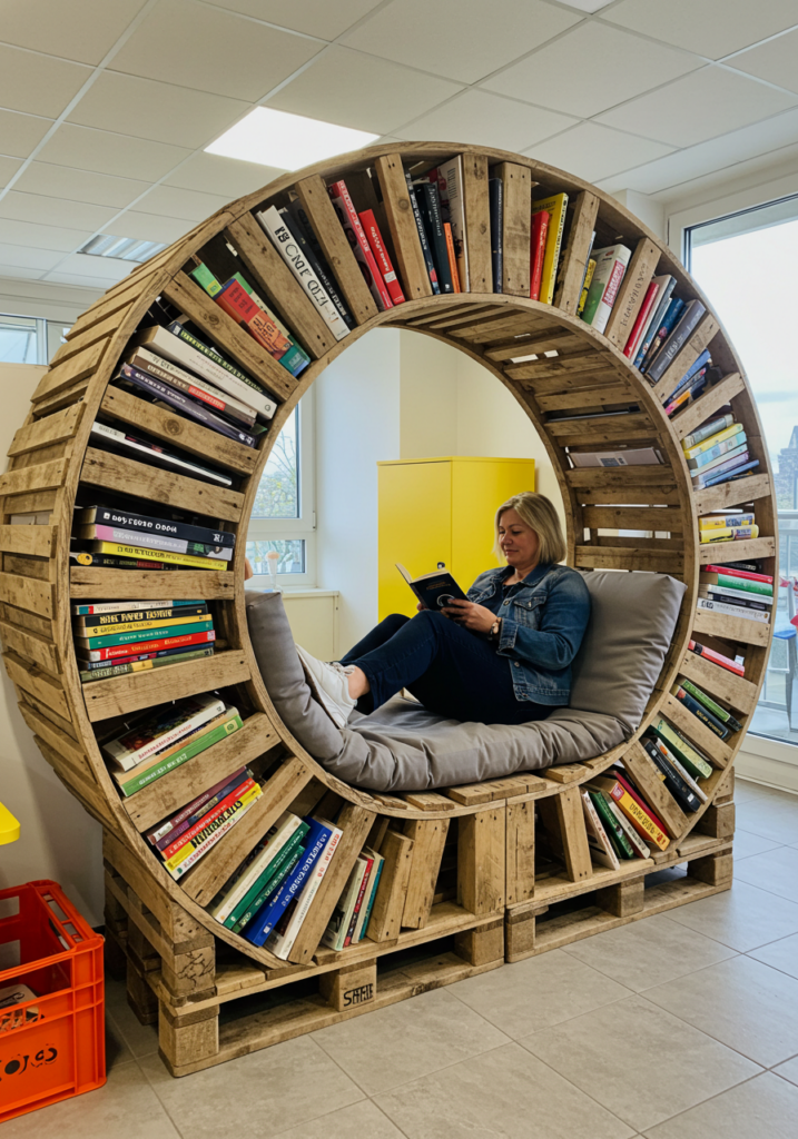 Creating Cozy Reading and Study Nooks with Wooden Pallets | Wood Pallet ...
