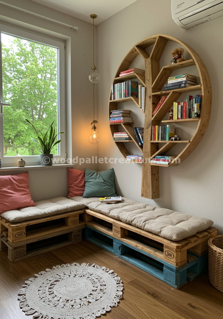 Creating Cozy Reading and Study Nooks with Wooden Pallets | Wood Pallet ...