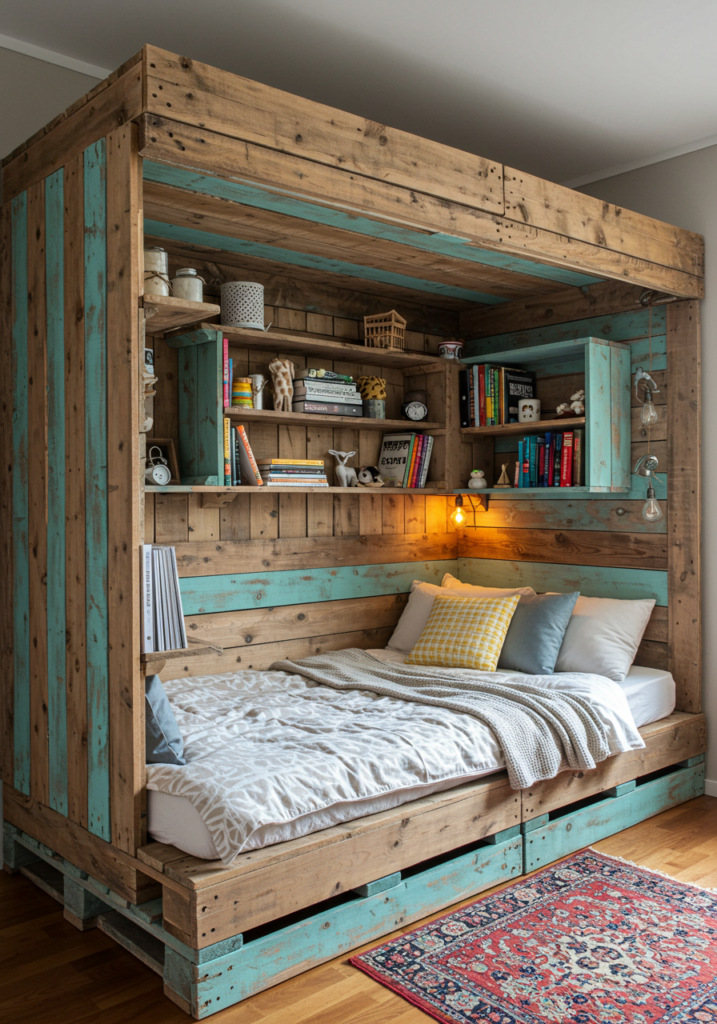 Creating Cozy Reading and Study Nooks with Wooden Pallets | Wood Pallet ...
