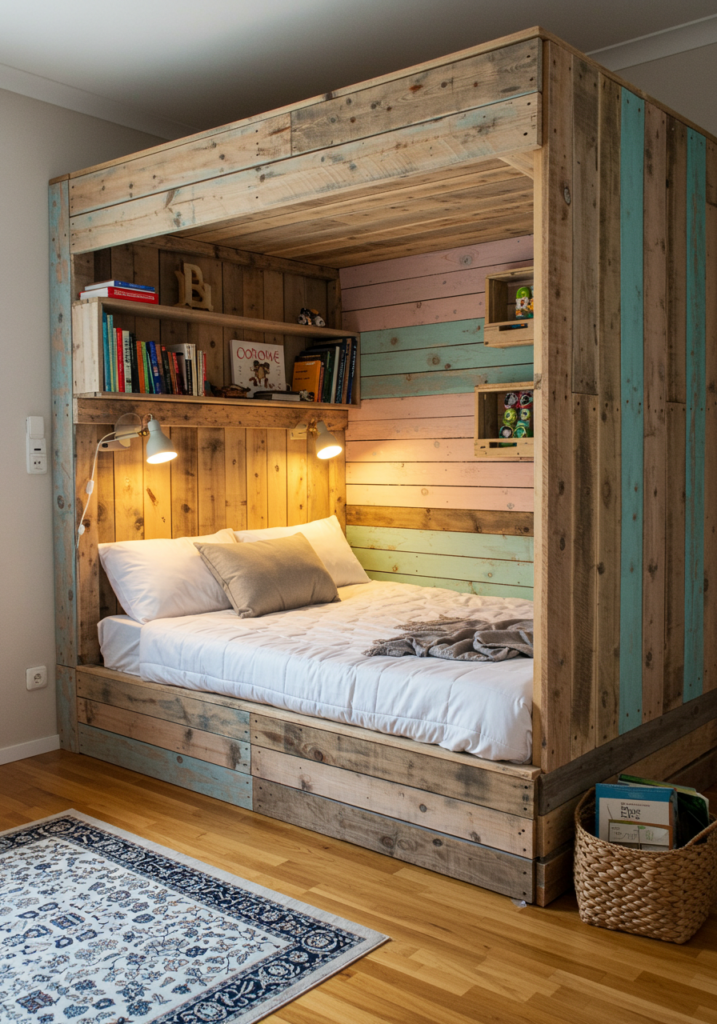 Creating Cozy Reading and Study Nooks with Wooden Pallets | Wood Pallet ...